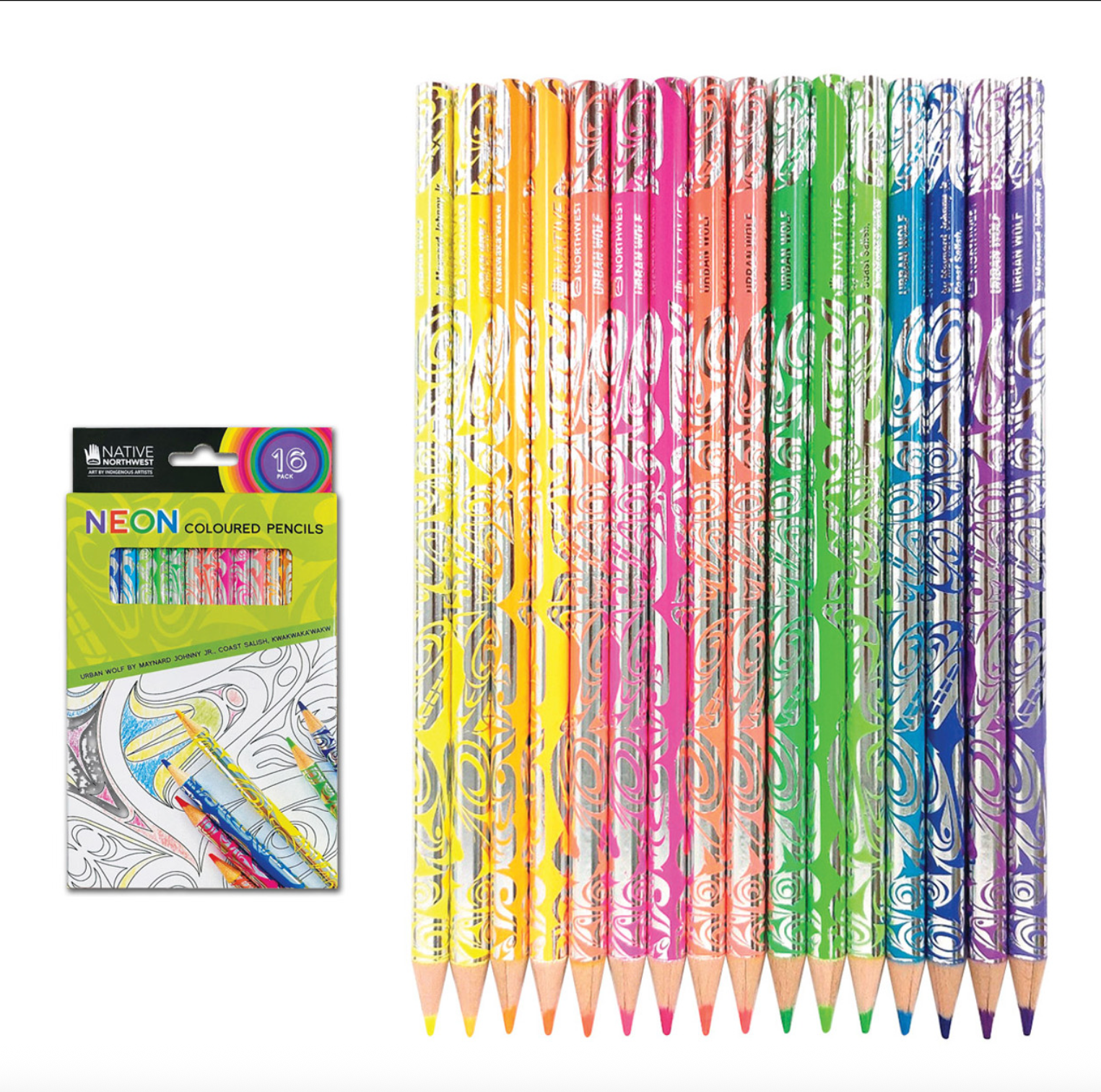 Neon Colored Pencils – Plant for a Change